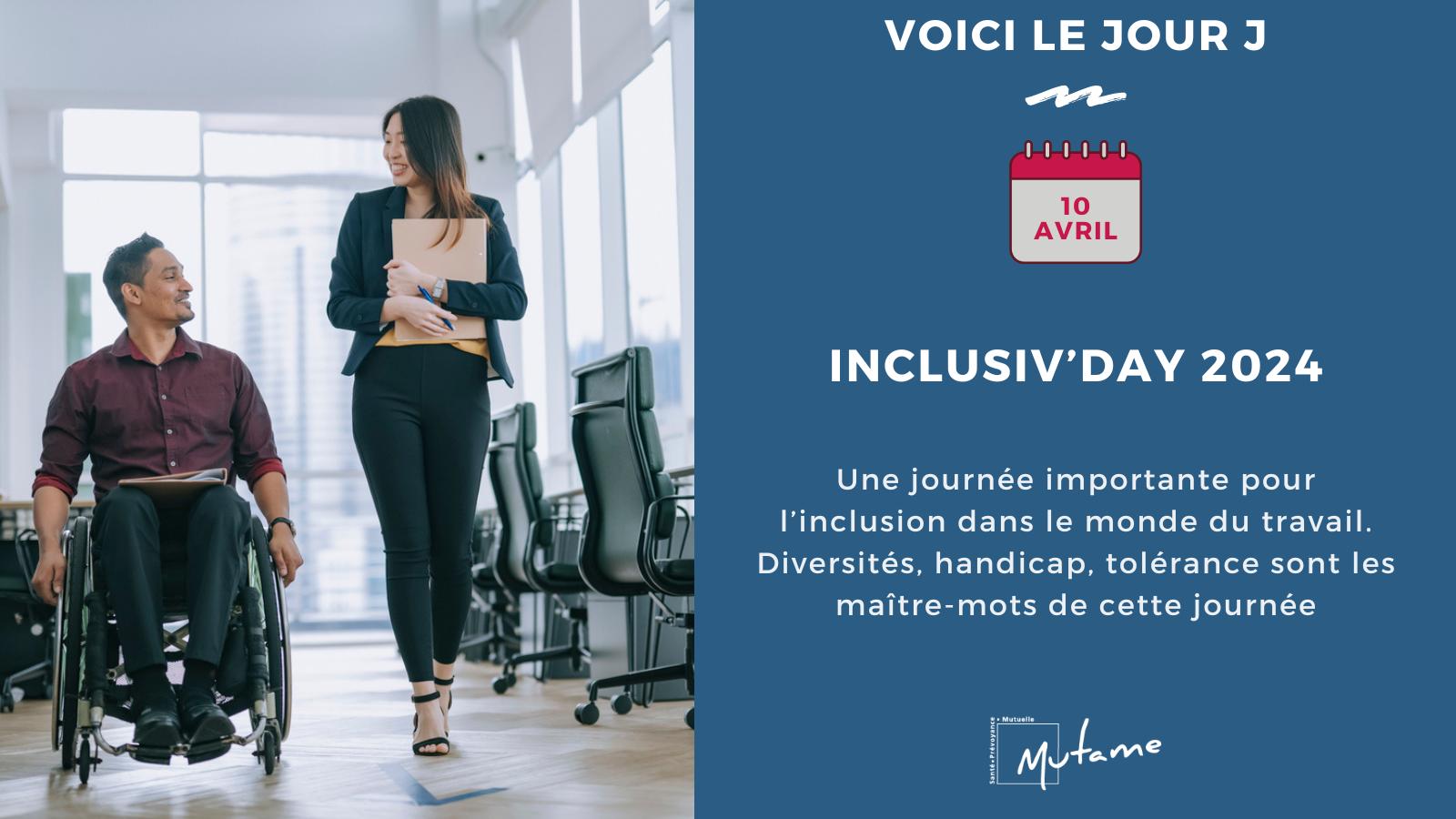 Inclusiv’Day 2024 : le rendez-vous annuel pour une société plus inclusive - Union Mutame