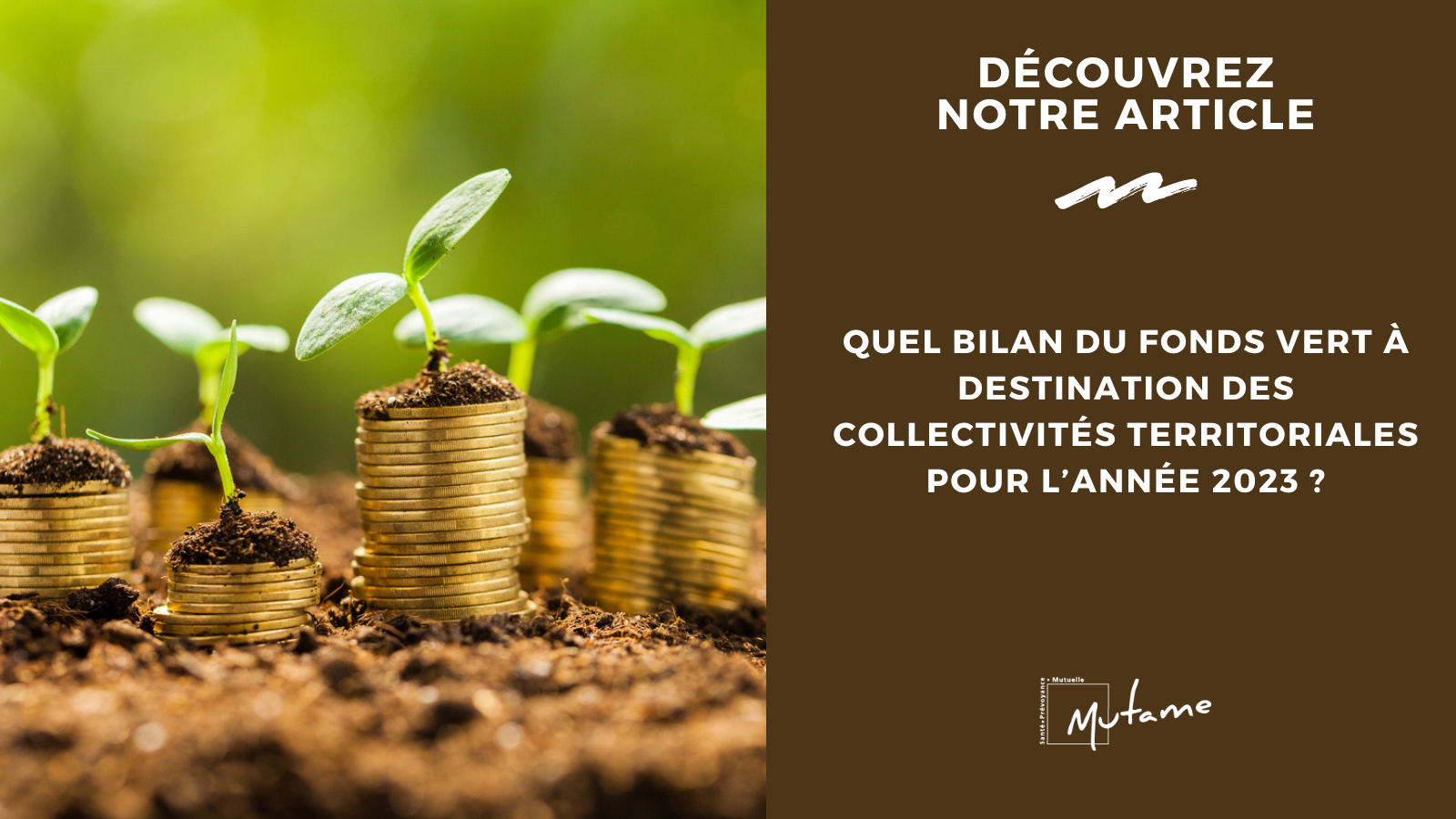 Bilan de l'action du Fonds vert en 2023 - Union Mutame